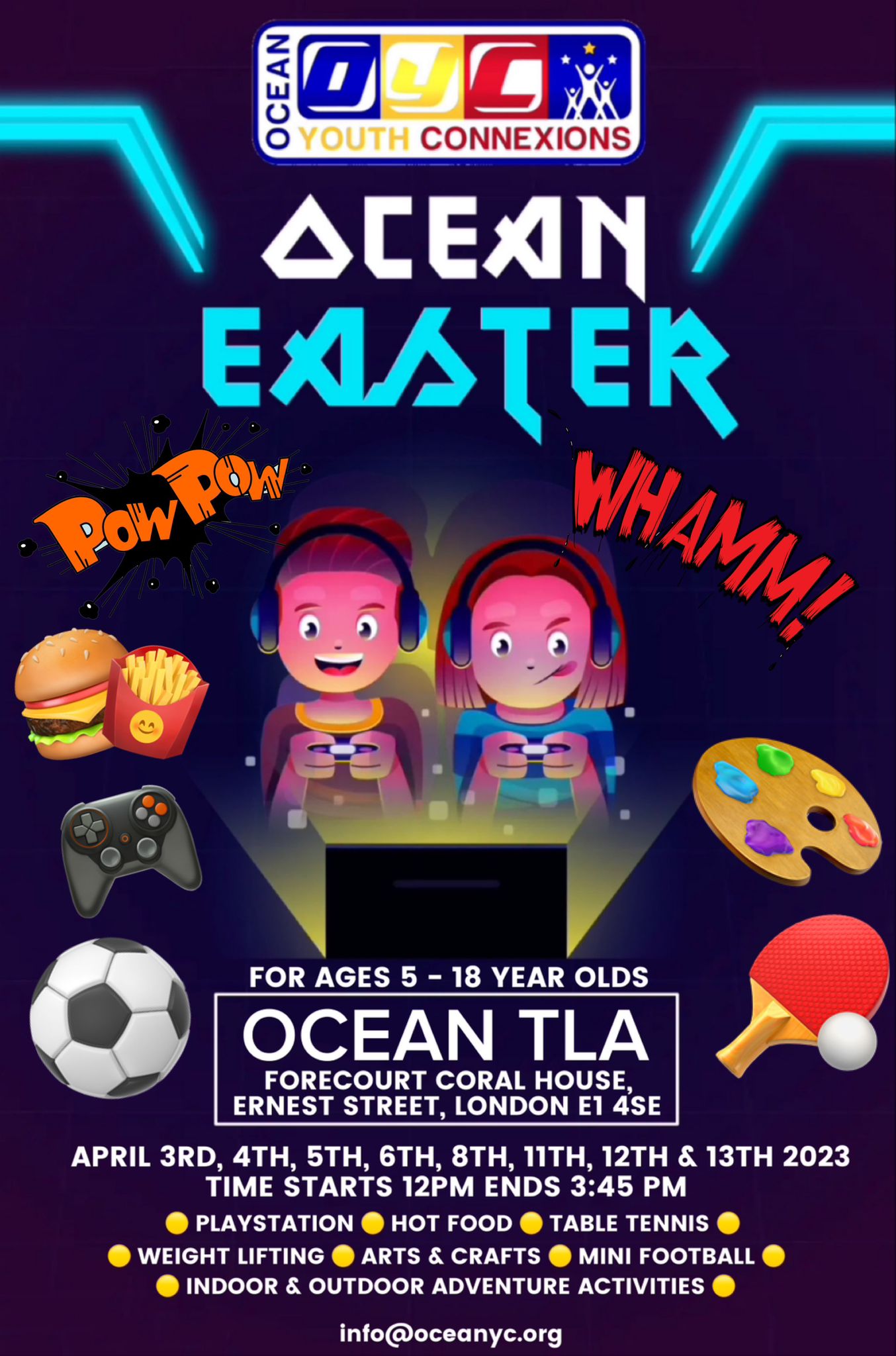 Easter 2023 Activities! – Ocean Youth Connexions